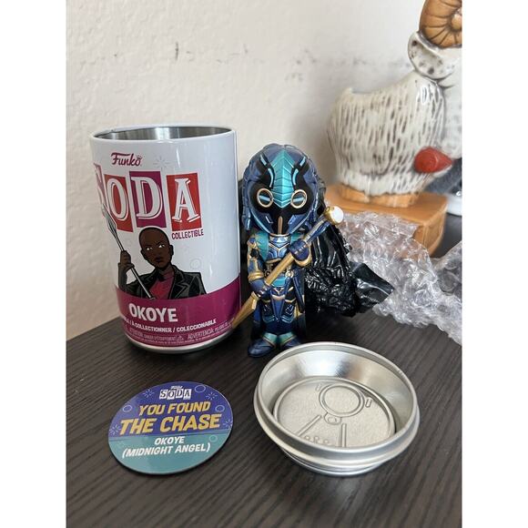 Funko | Toys | Limited Edition Chase Okoye Midnight Angel Funko Soda ...
